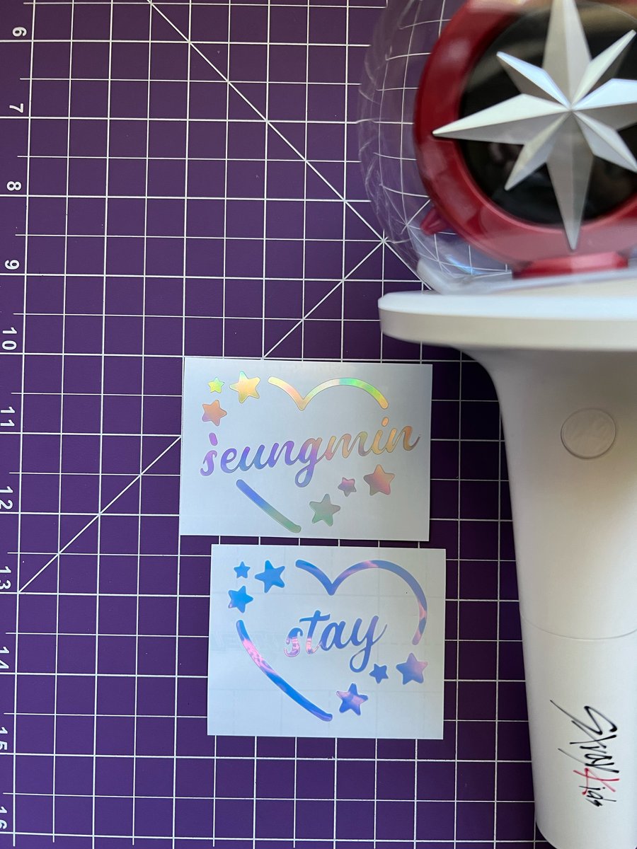 SKZ Star Heart Decal | Dreams In Kpop