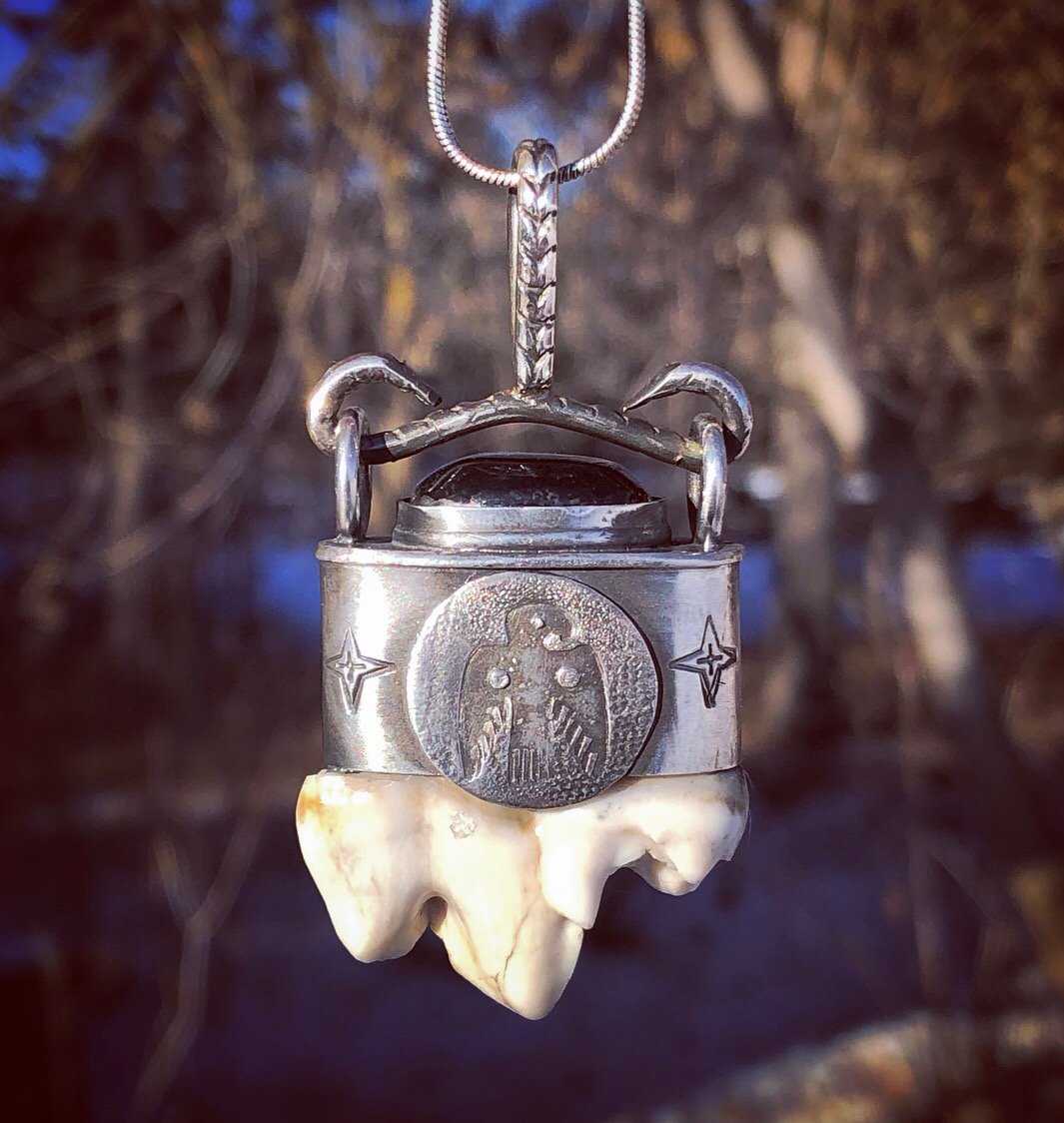 Large wolf tooth | Night Chant Designs