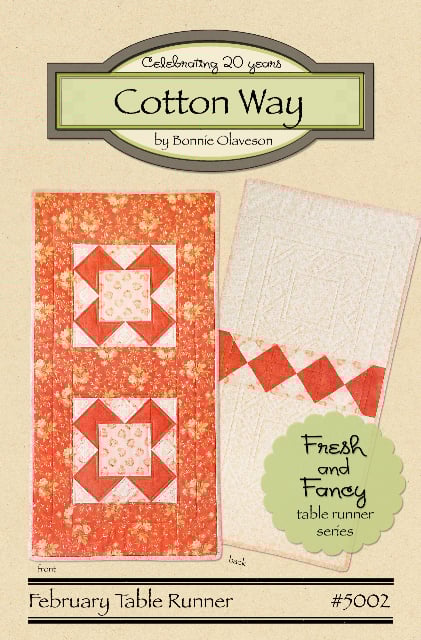 Cotton Way — February - Fresh and Fancy Paper Pattern #5002