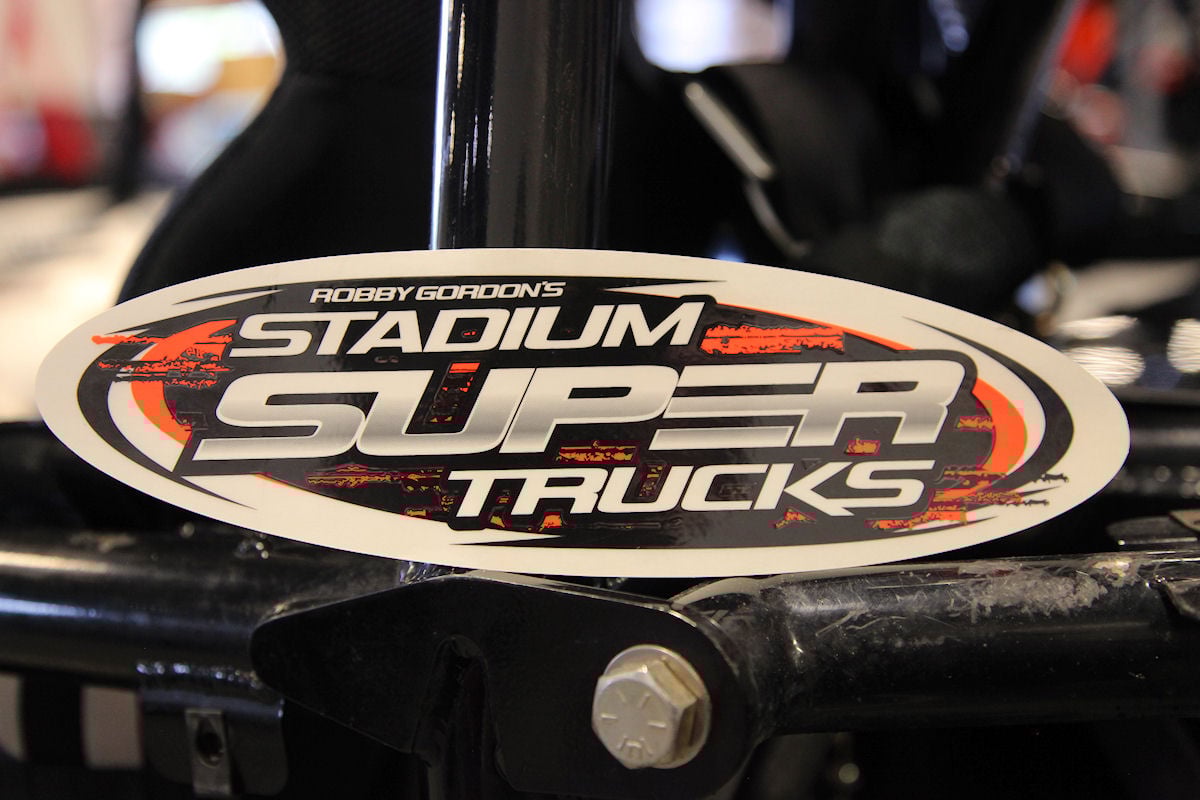 Stadium SUPER Trucks — LARGE Elliptical Sticker
