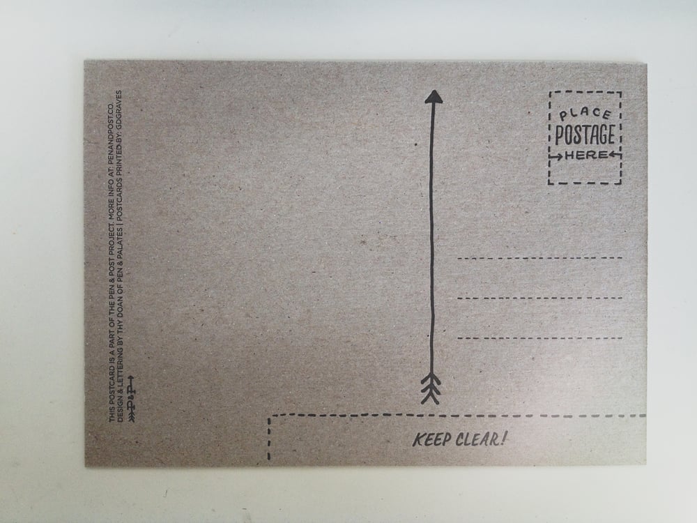 Pen & Post Postcard Set / pen&palates