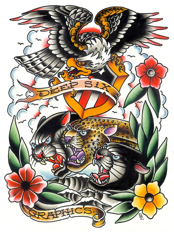 Deep Six Graphics Deep Six Crest