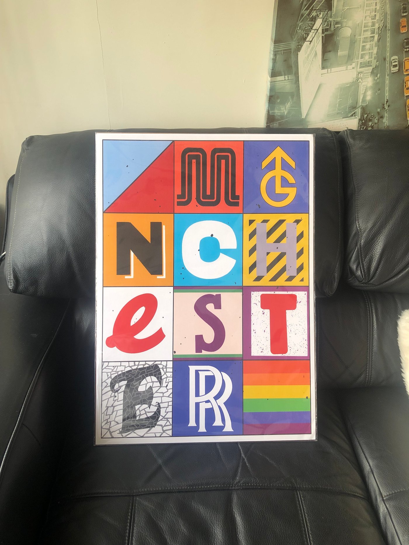 Manchester symbols artwork | 71MANC