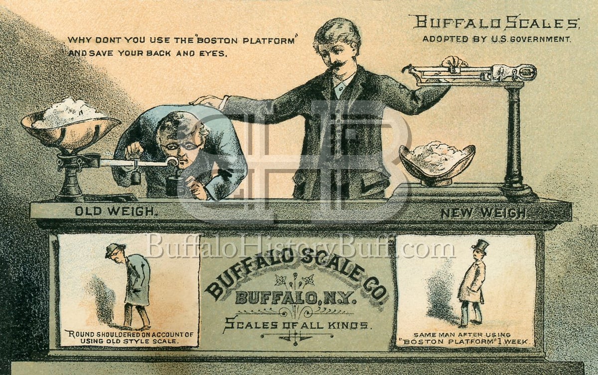 Buffalo Scale - Two Weighs | Buffalo History Buff