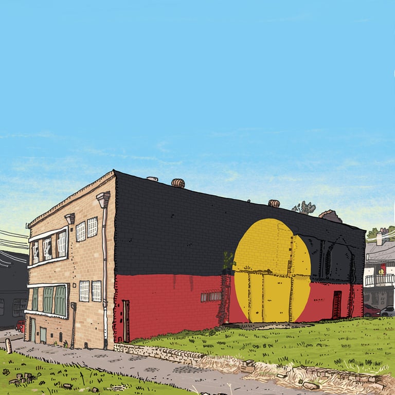 The Block, Redfern, Limited Edition Digital Print | Newcastle Productions