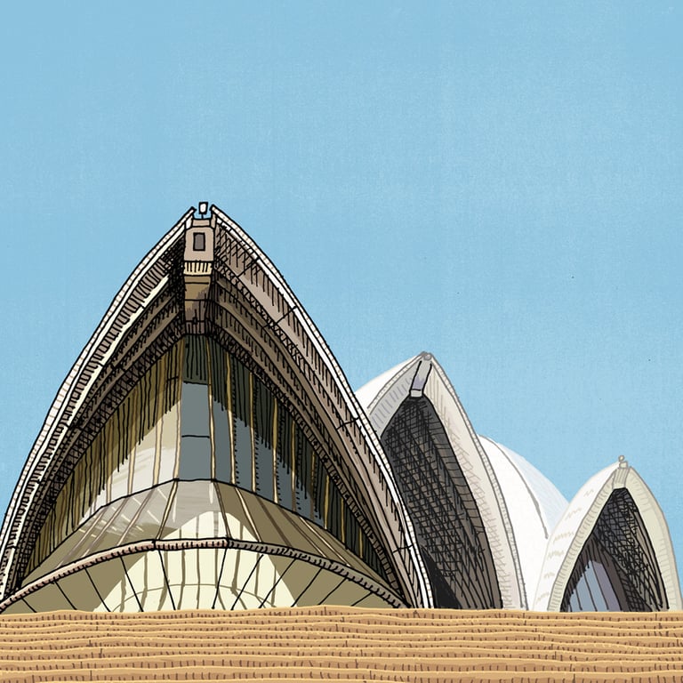 The Sydney Opera House Limited Edition Digital Print | Newcastle ...
