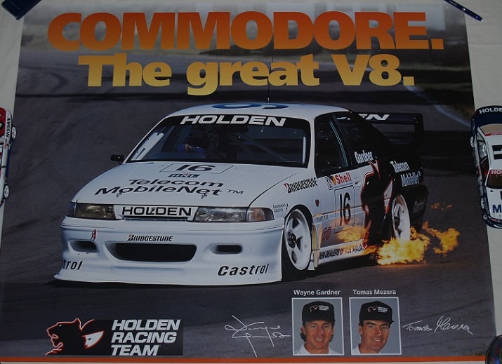 HOLDEN RACING TEAM COMMODORE - THE GREAT V8. HRT. | SS Auto Memorabilia