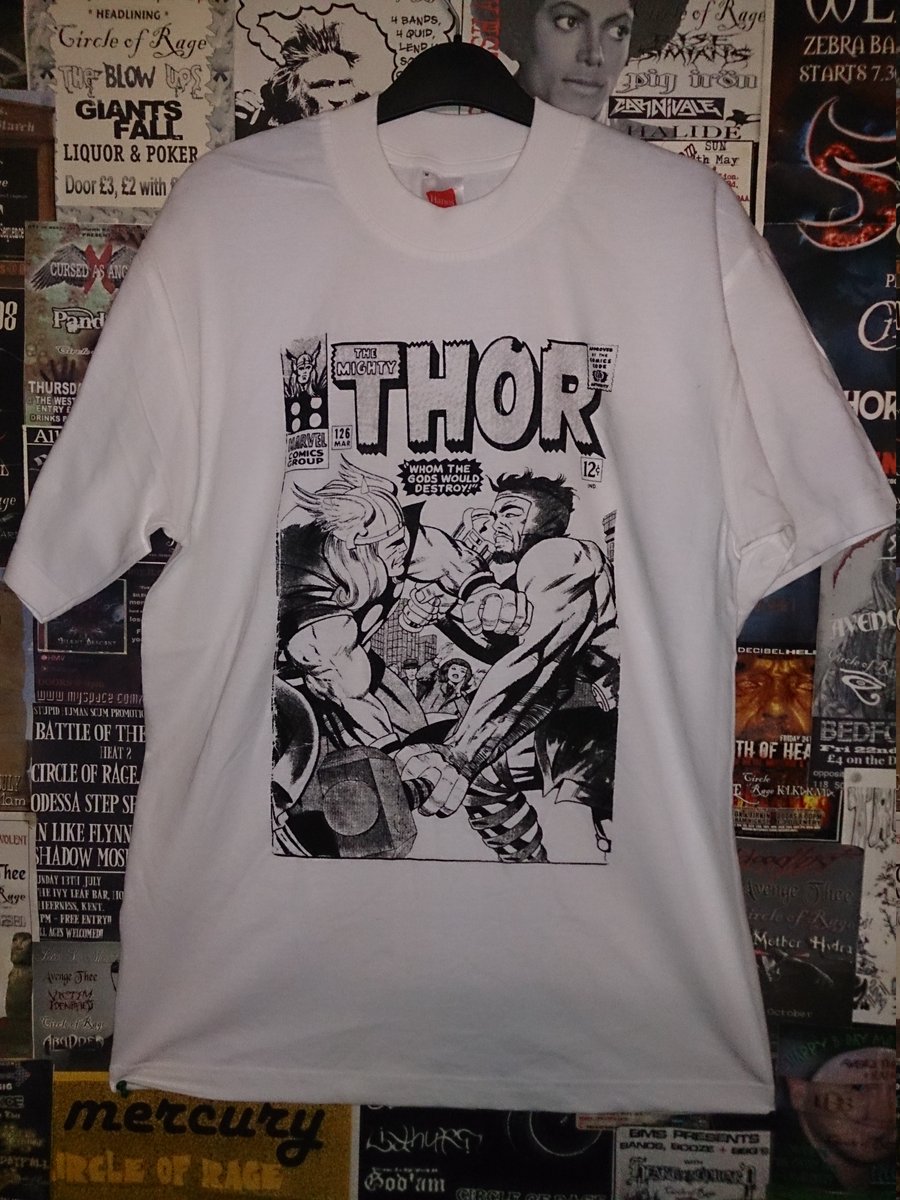 WRS Clothing — THOR T-SHIRT - "THE MIGHTY THOR" 1ST EDITION COMIC BOOK ...