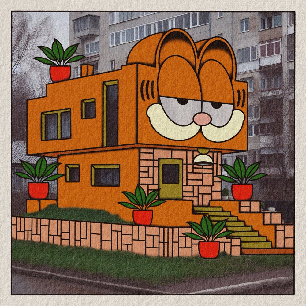 Bootleg Garfield House | MARKET PLACE STUDIO