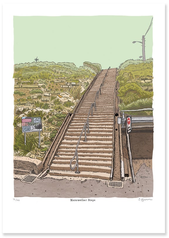 The Merewether Steps | Mister Trevor Dickinson