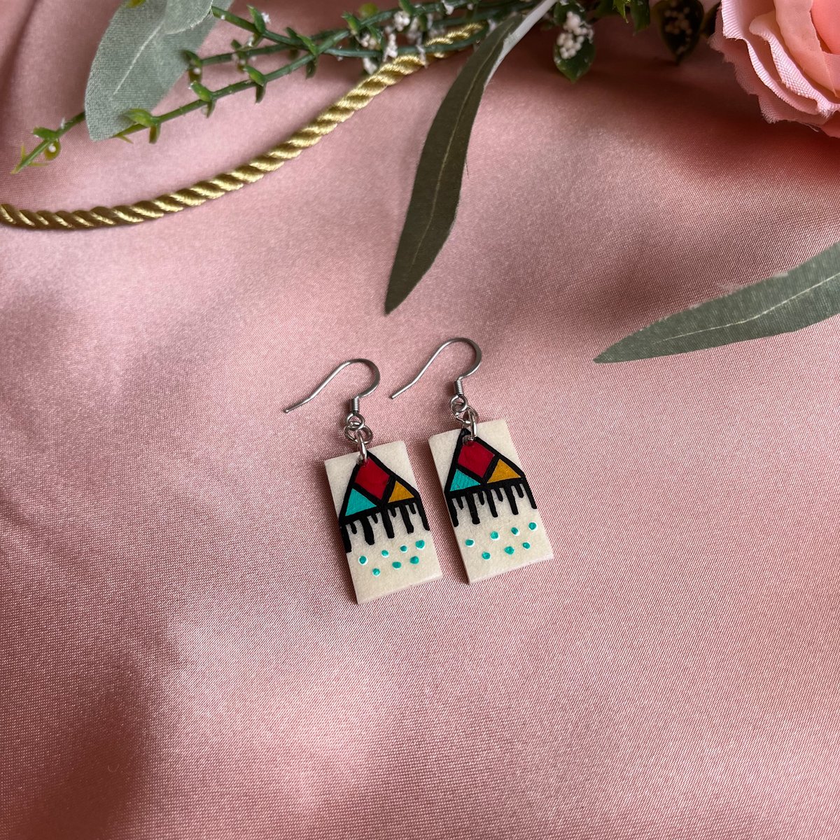 Small Raincloud Earrings | Tuve’hongnöm Creations