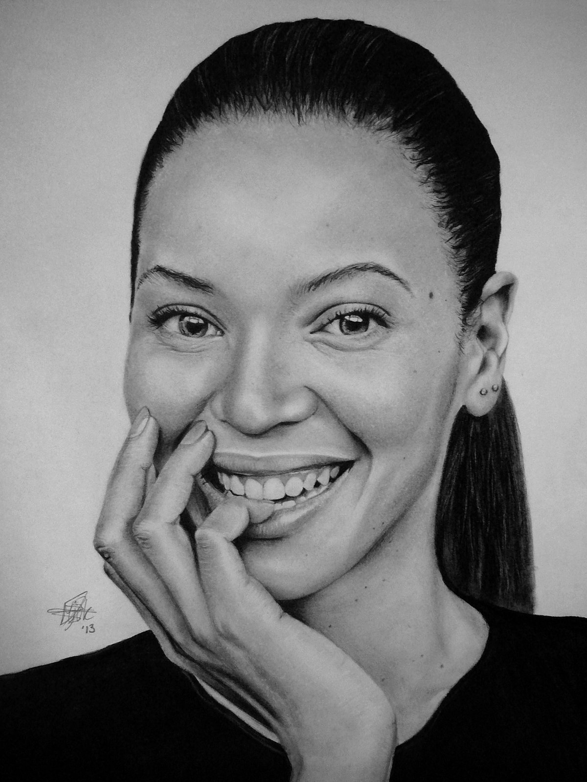 Beyoncé Portrait Print / creatively lost®