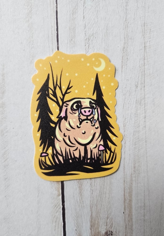 Squonk Yellow Sticker | Manfish Inc.