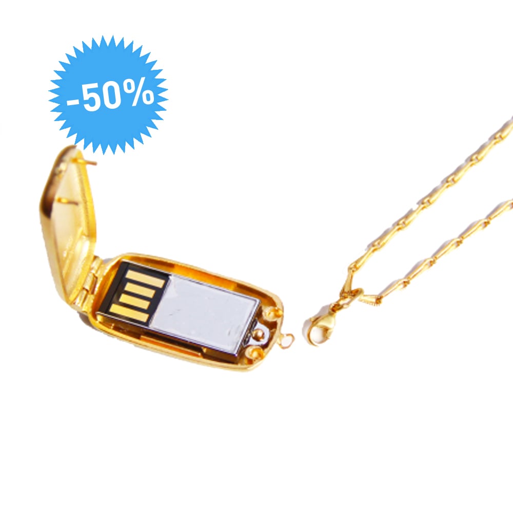 Mini-Médaillon USB - Emily Rothschild - Le Corner des Créateurs