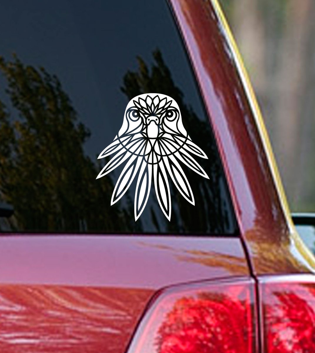 Wandering Line — Falcon - Vinyl Sticker