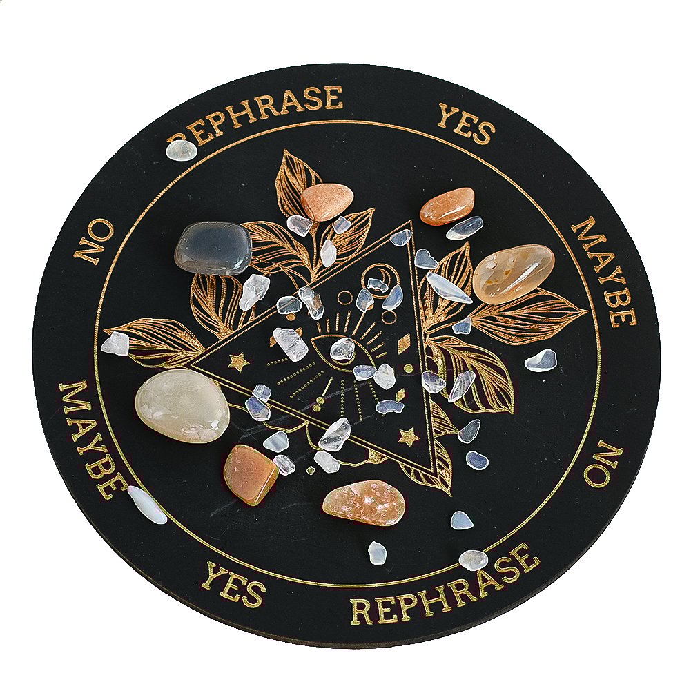 Wooden Pendulum Board All Seeing Eye Dowsing Divination Talking Spirit ...