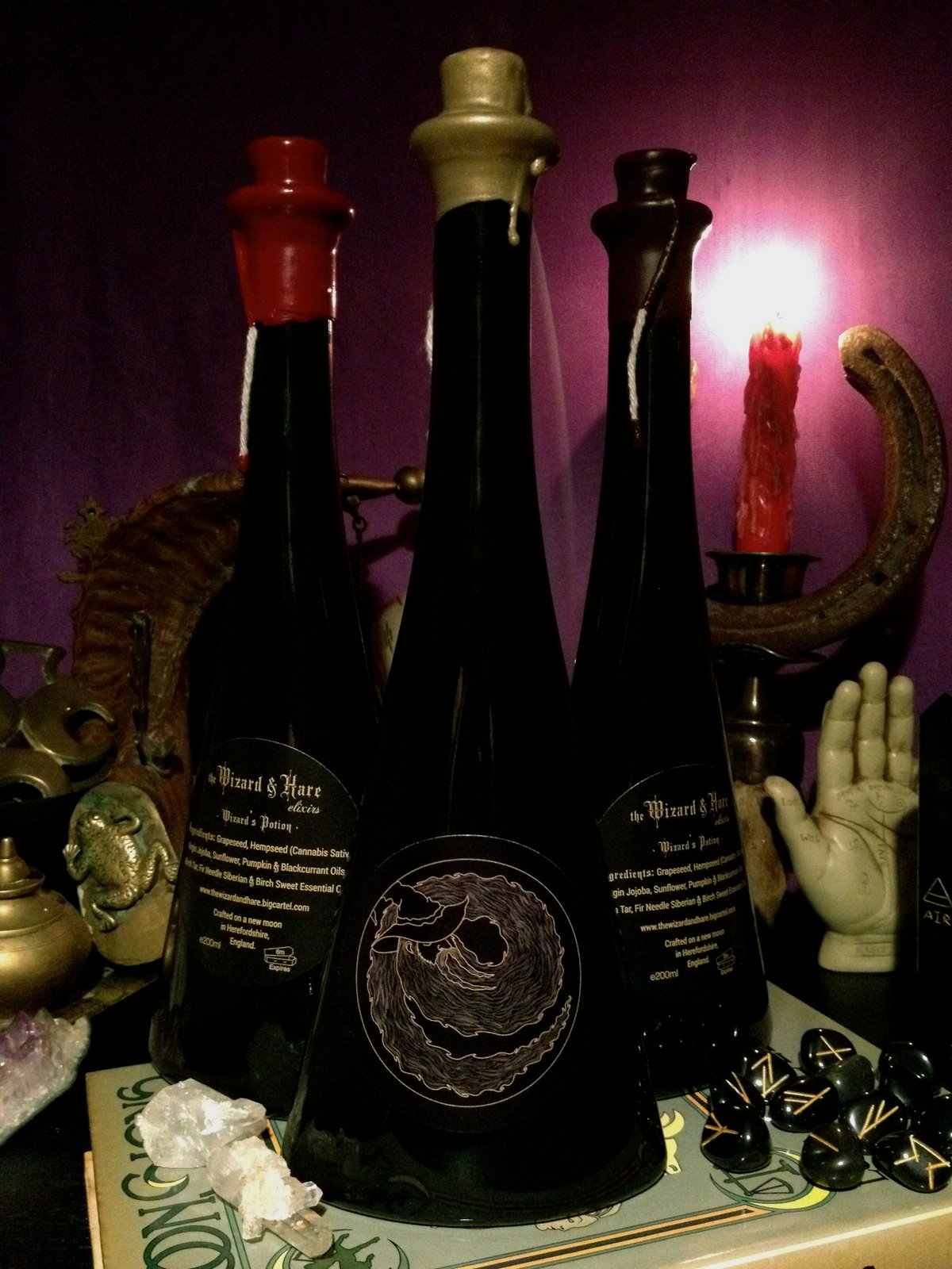 Wizard's Potion Beard Oil / The Wizard and Hare Elixirs