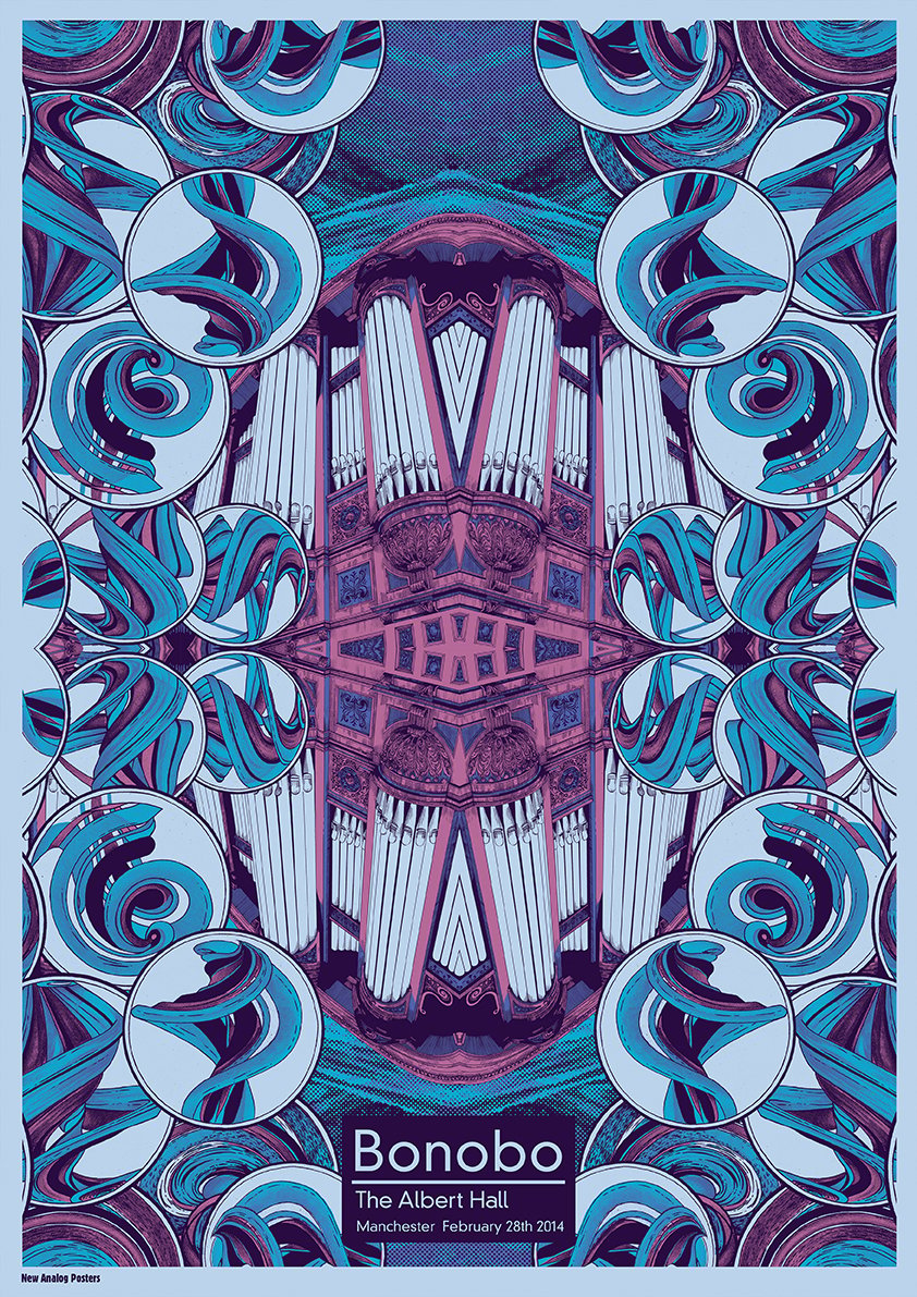 Bonobo Albert Hall Edition / New Analog Posters