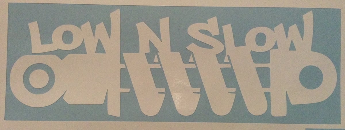 All Series Decals — Low n slow