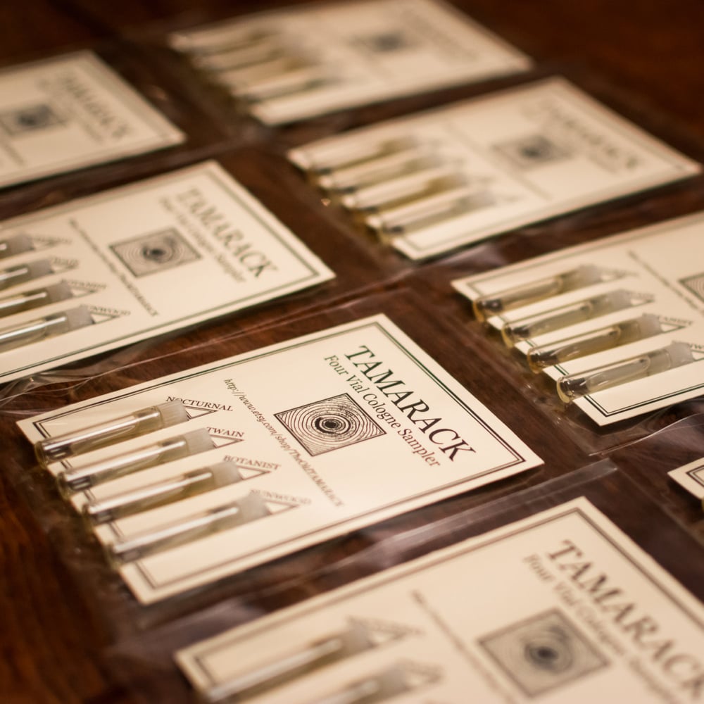 NATURAL COLOGNE SAMPLER KIT / THE OLD TAMARACK