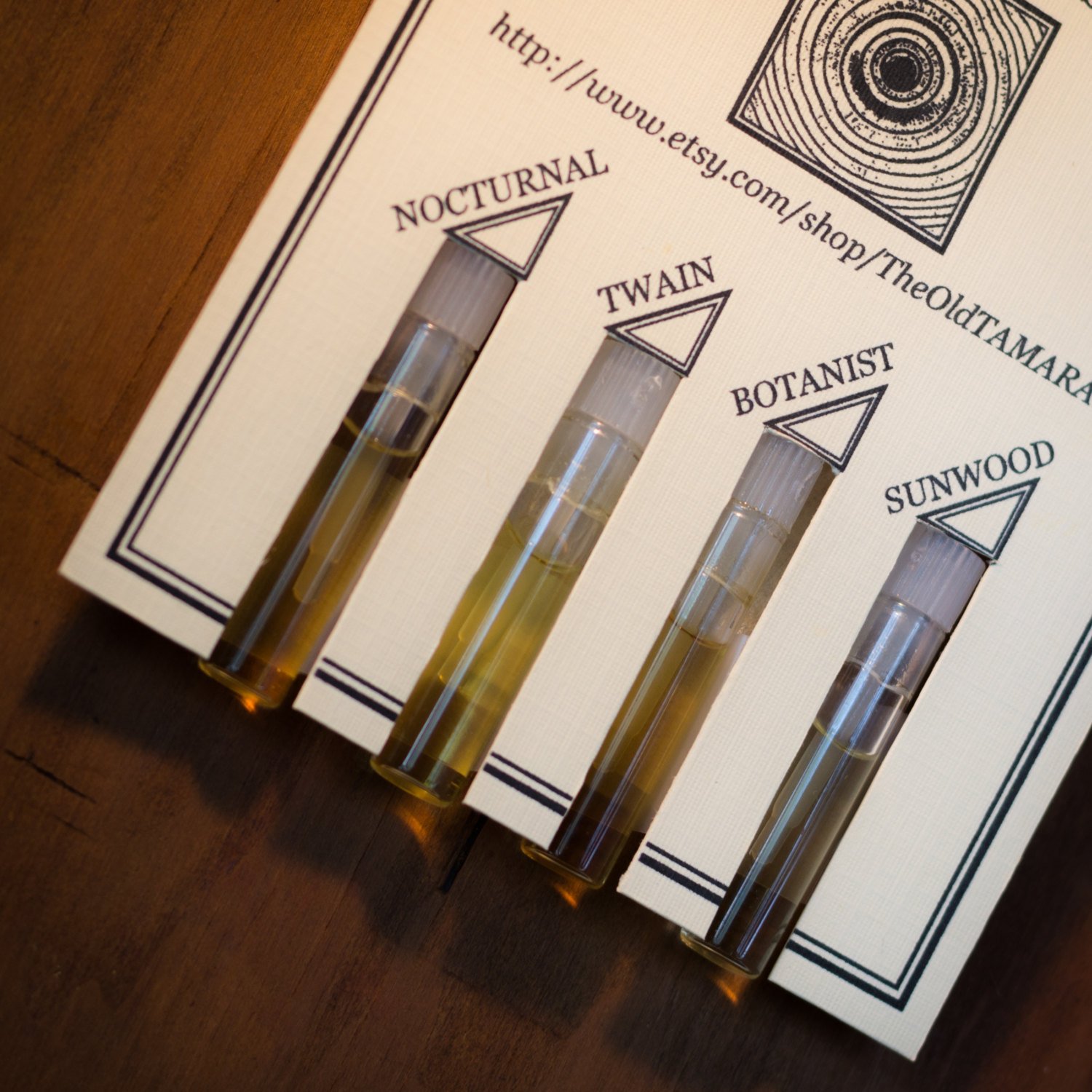 NATURAL COLOGNE SAMPLER KIT / THE OLD TAMARACK