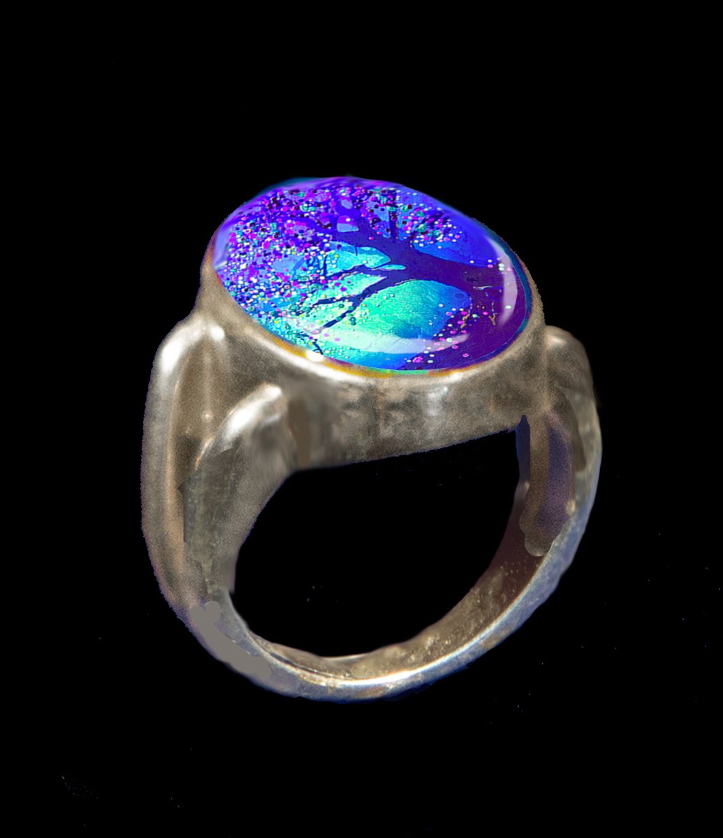 The Energy Art Store By Julia Watkins — Firefly Tree Energy Ring ...