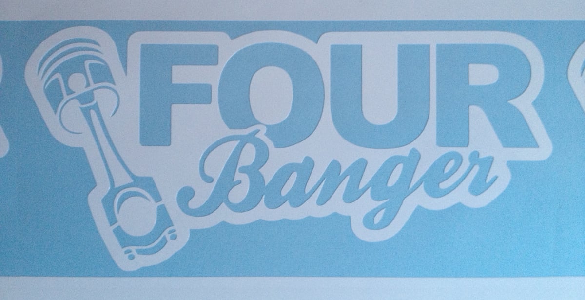All Series Decals — 4 banger