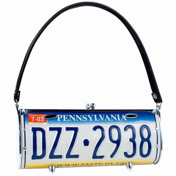 Little Earth License Plate Purse