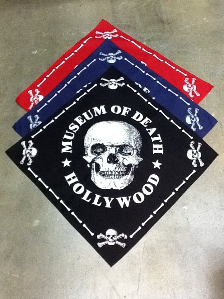 M.O.D. Bandanas | Museum of Death in Hollywood and New Orleans