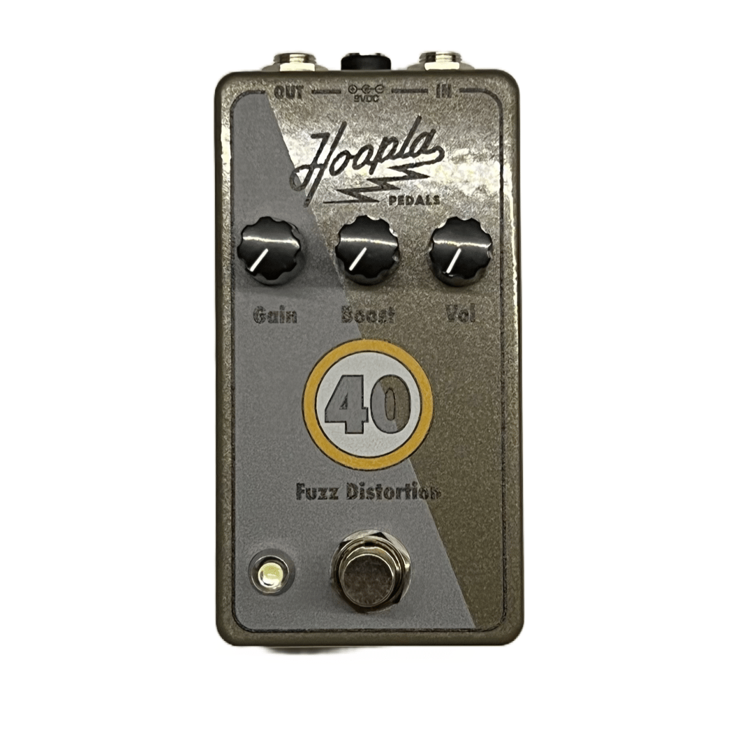 40 Fuzz Distortion | Hoopla Pedals
