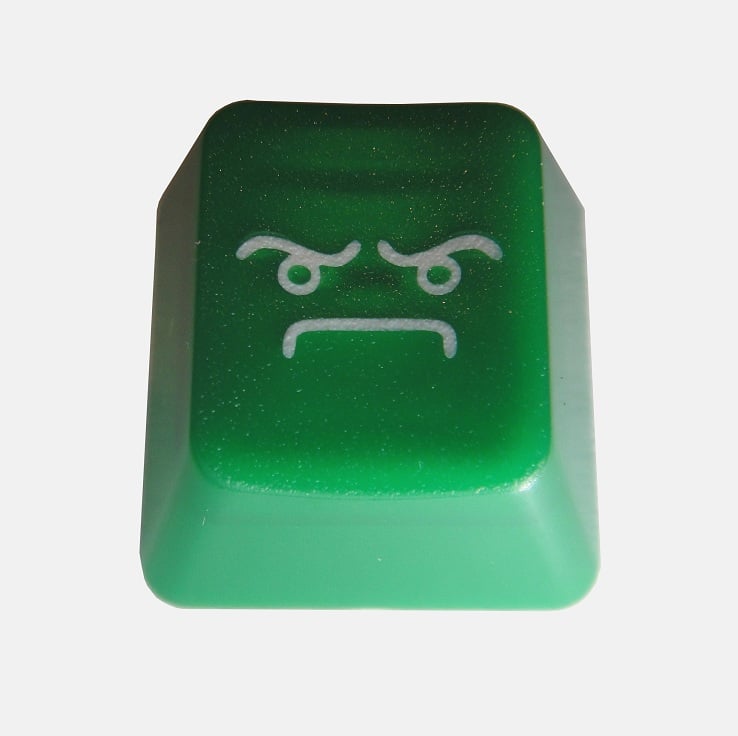 Original Awesome Face Keycap | KeyPop.net Home of Custom Cherry MX ...