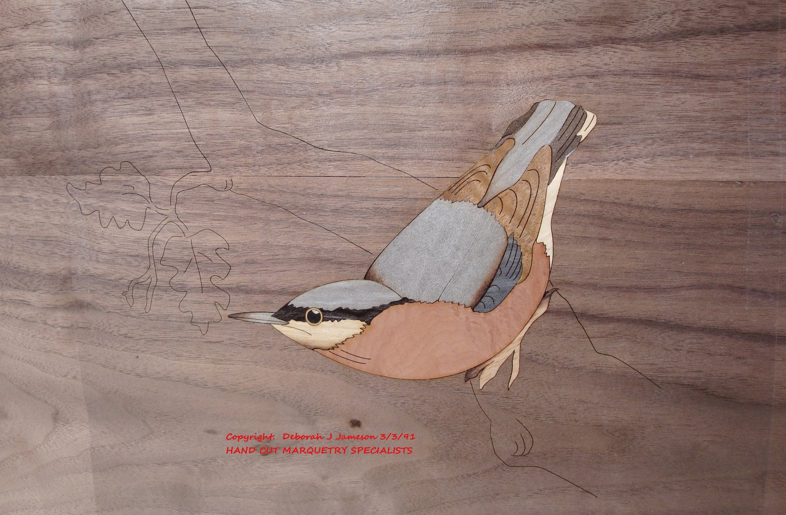 Item No. 21. Bird. / The Marquetry Inlay Company Limited