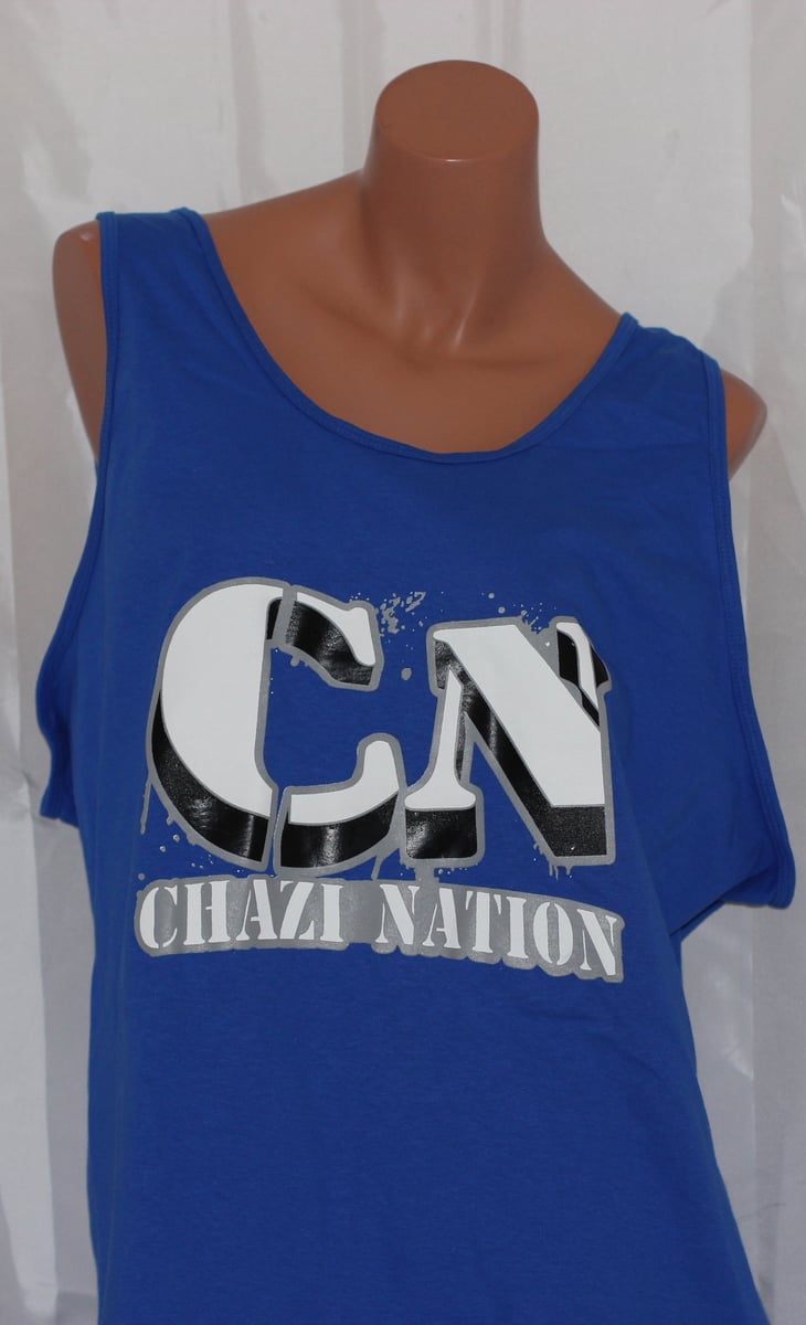 Chazi Nation Men Tank-Top (Royal Blue) | Chazi Clothing Co.