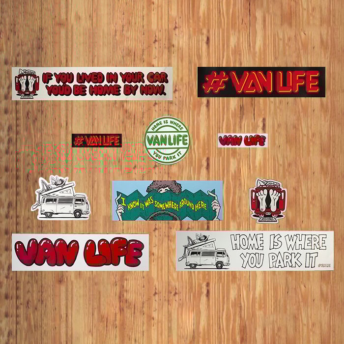 Bumper Sticker Pack / A Restless Transplant