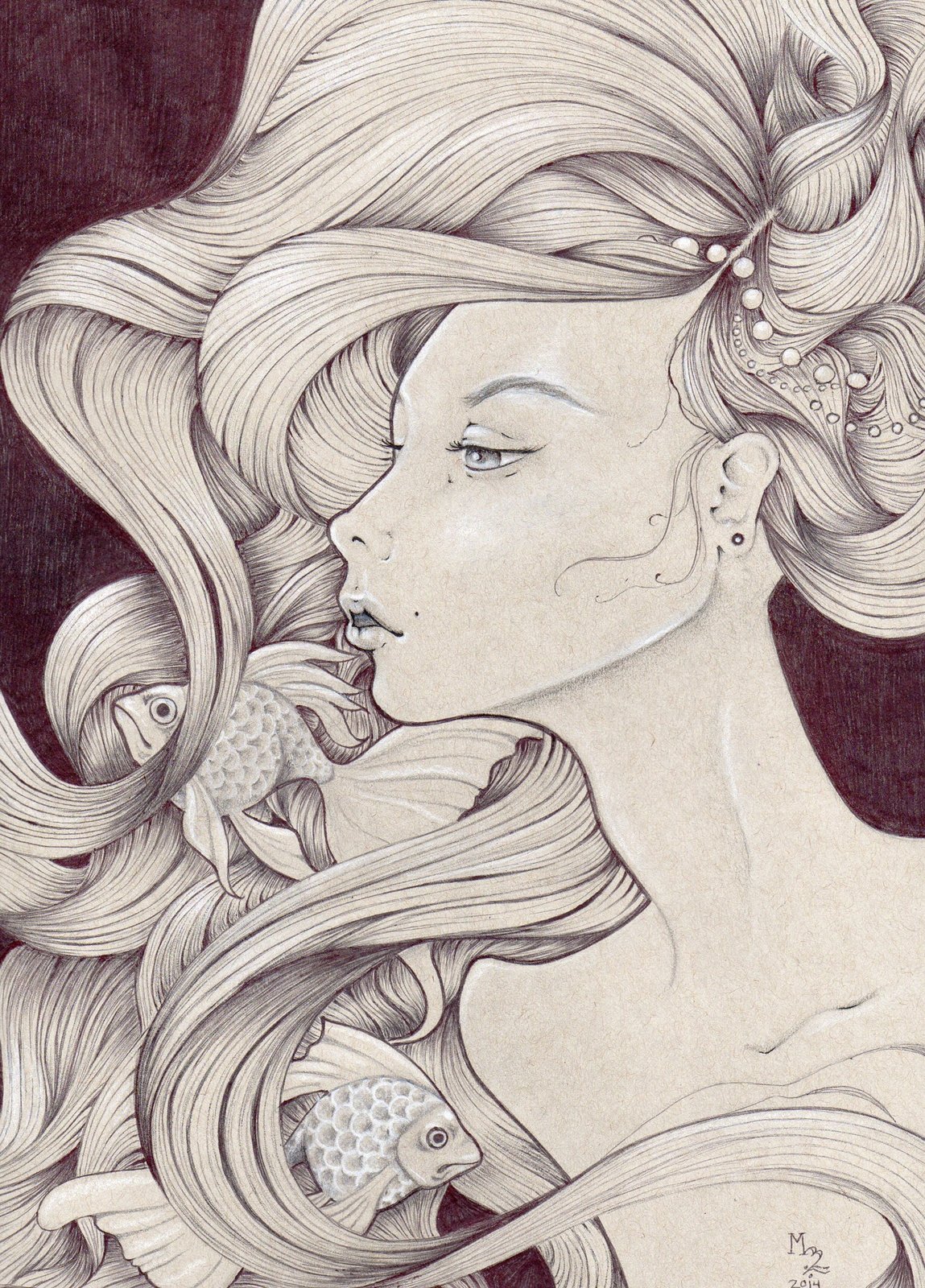 Araxie Limited Edition / Michelle Lewis Art