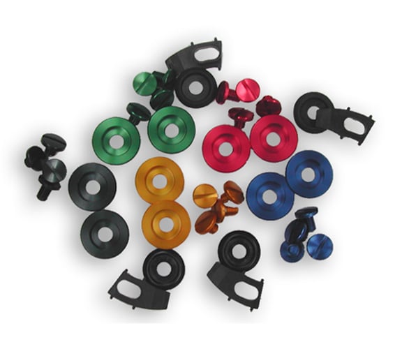 Arai Anodised Screw Kits / LA Designs