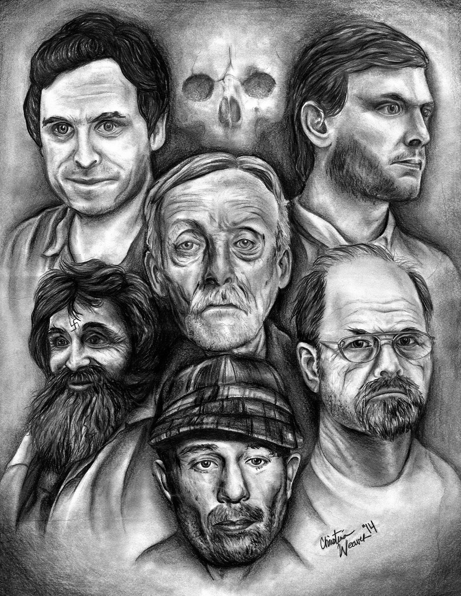 Christina Weaver Artwork — Serial Killer Print