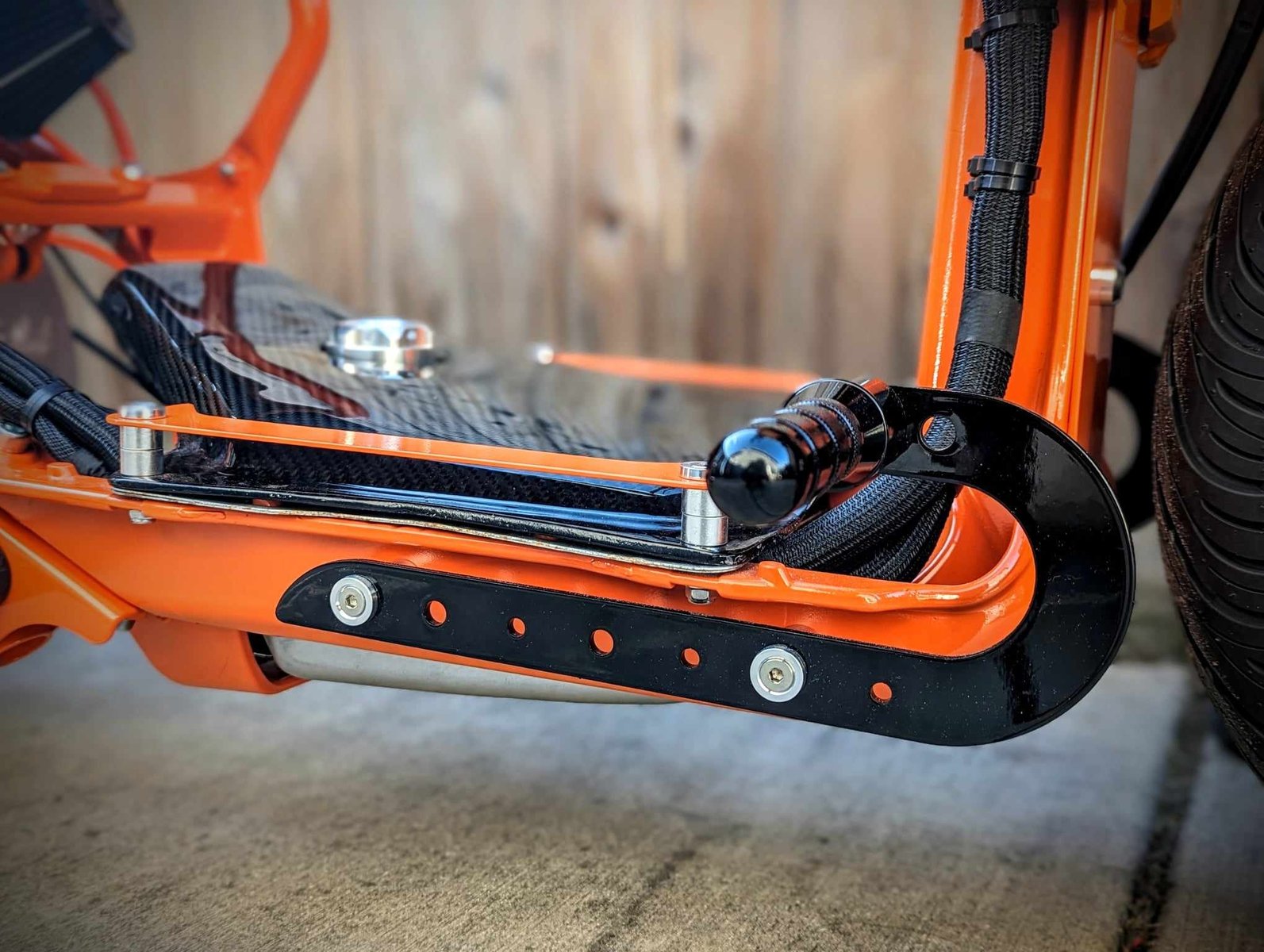 Reckless Honda Ruckus Forward Peg Legs Candy Canes | Reckless Customs