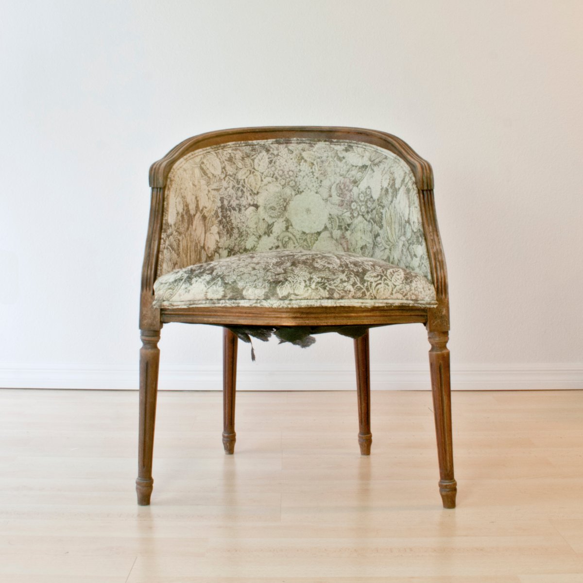 Vintage Barrel Back Side Chair / Dominique Provost