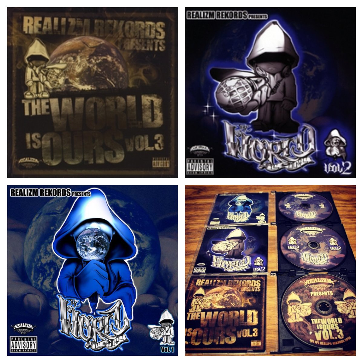 The World Is Ours Volumes 1-3 (50+ Songs) | Realizm Rekords