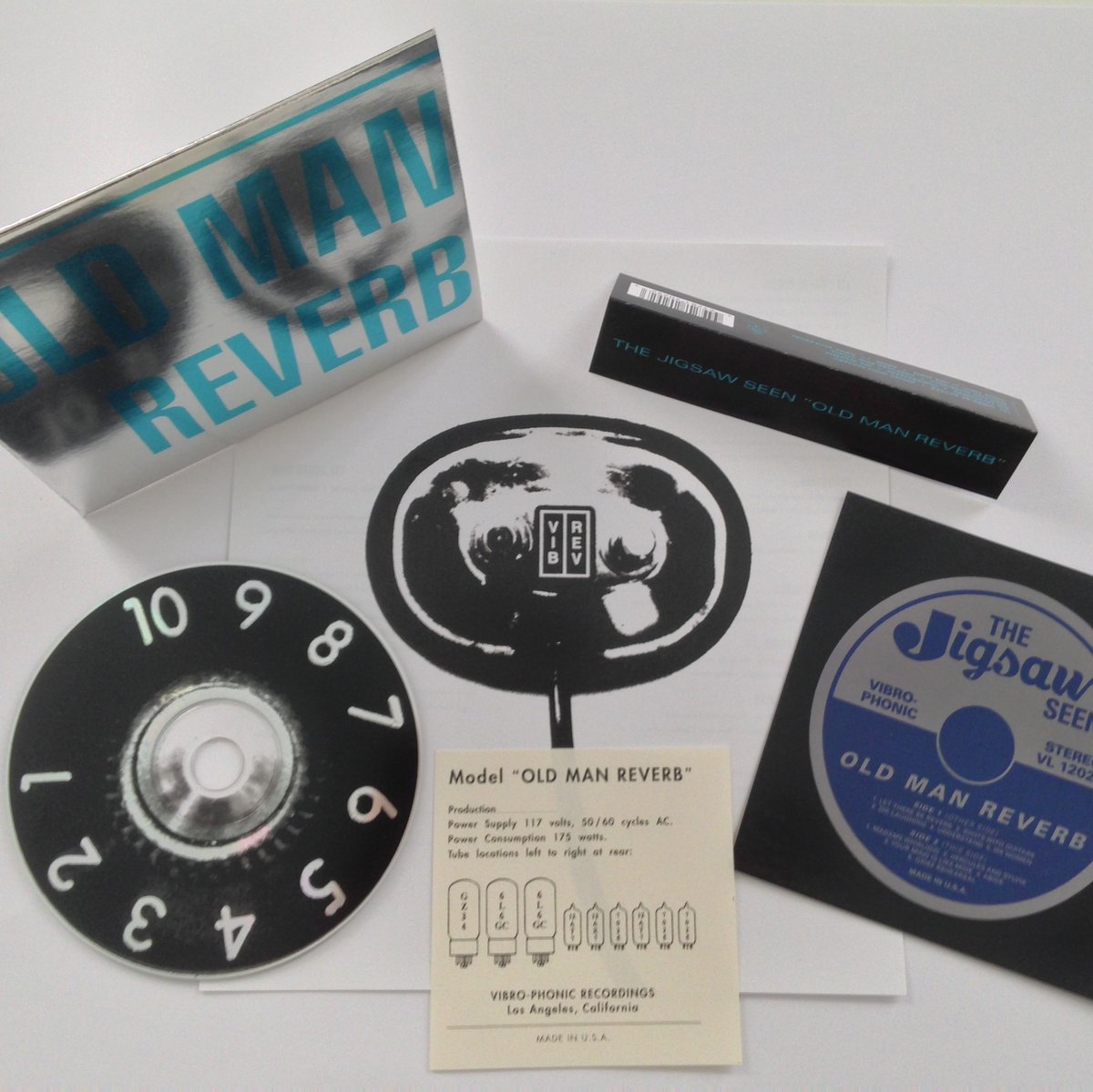 "Old Man Reverb" CD / The Jigsaw Seen Shop
