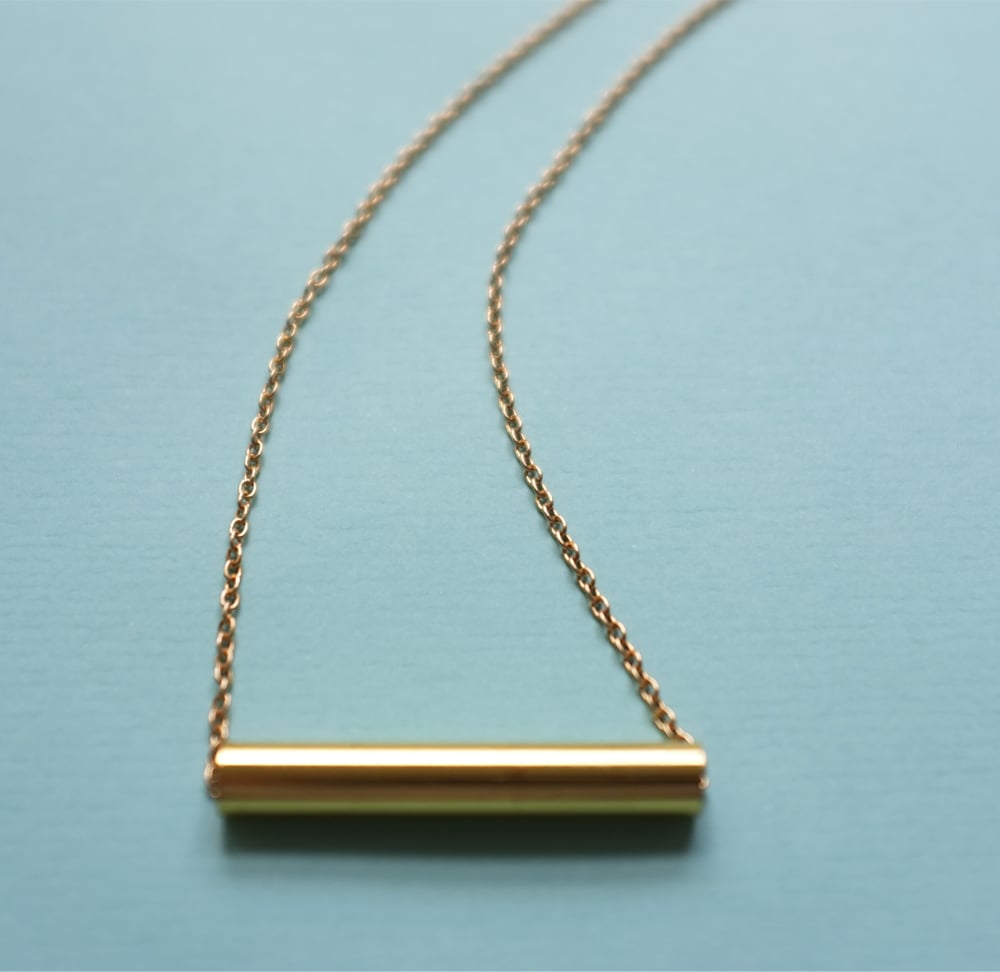 Tube Necklace / SomeBeautifulplace