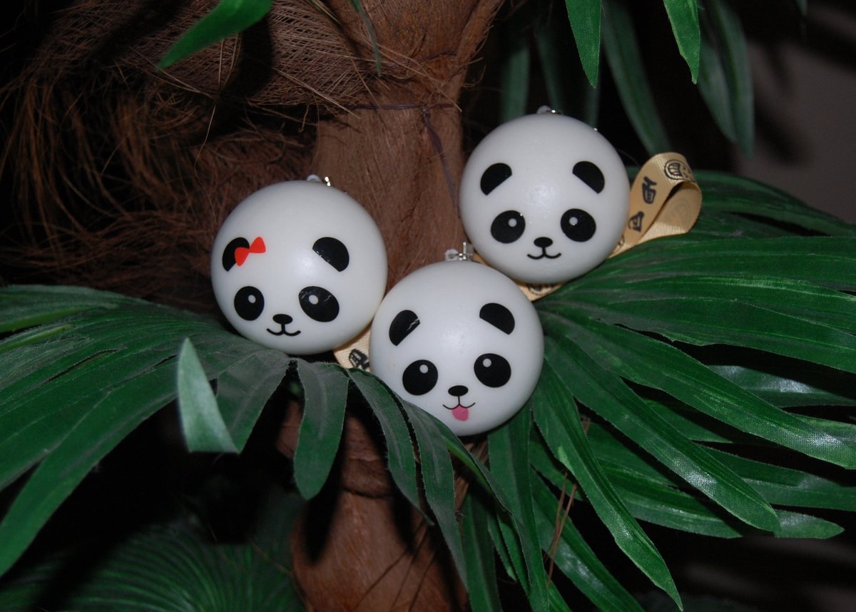 Panda Buns 7cm / Squishy Depot