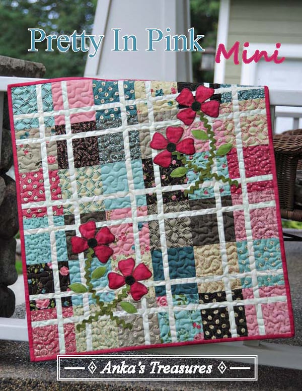 Mini Pretty in Pink - ANK 315 (Paper Pattern) | Anka's Treasures