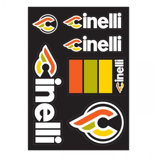 TacTac Cycling — Cinelli Sticker Pack