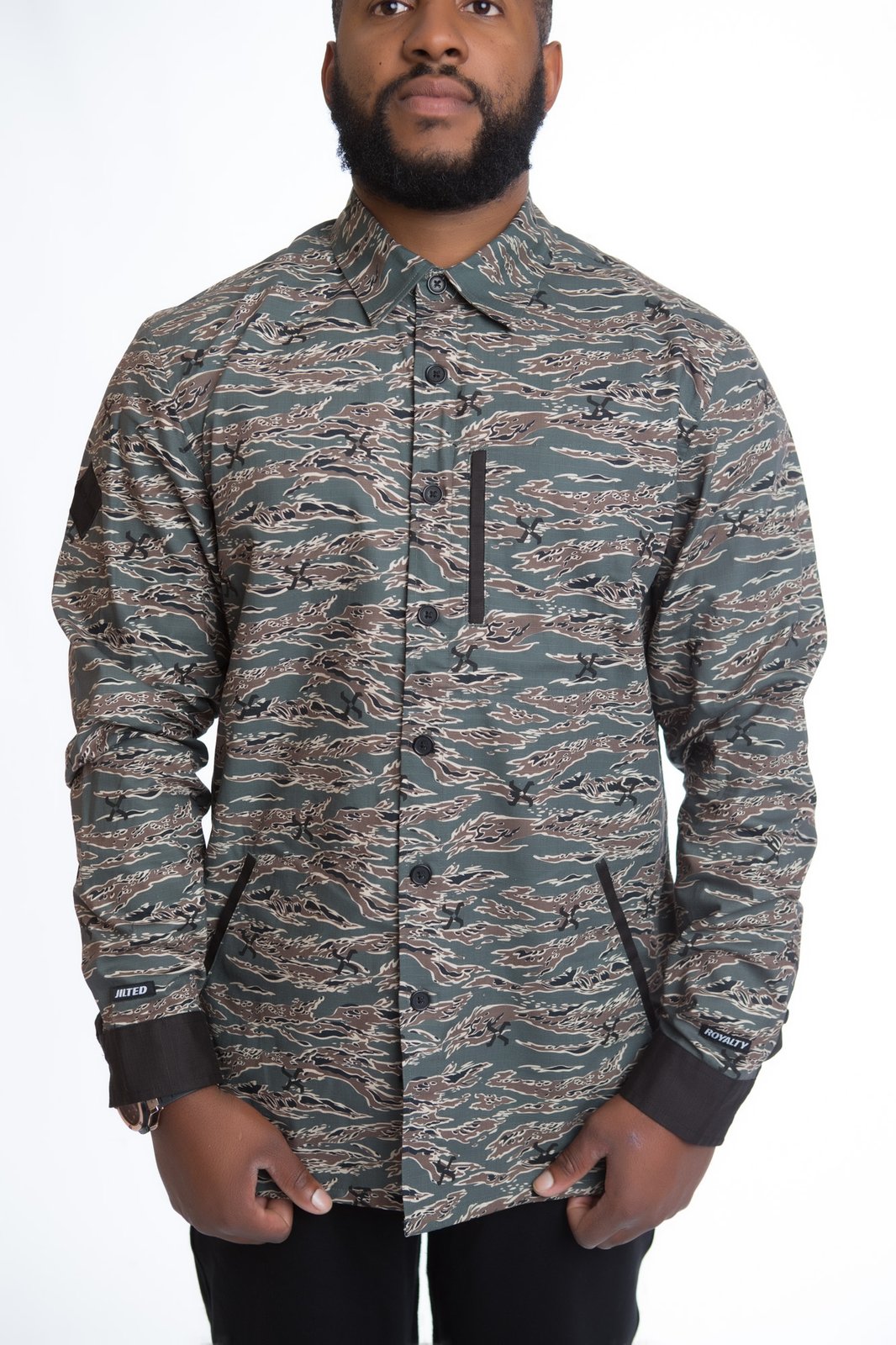 DEATH STAR CAMO JACKET / JILTED ROYALTY