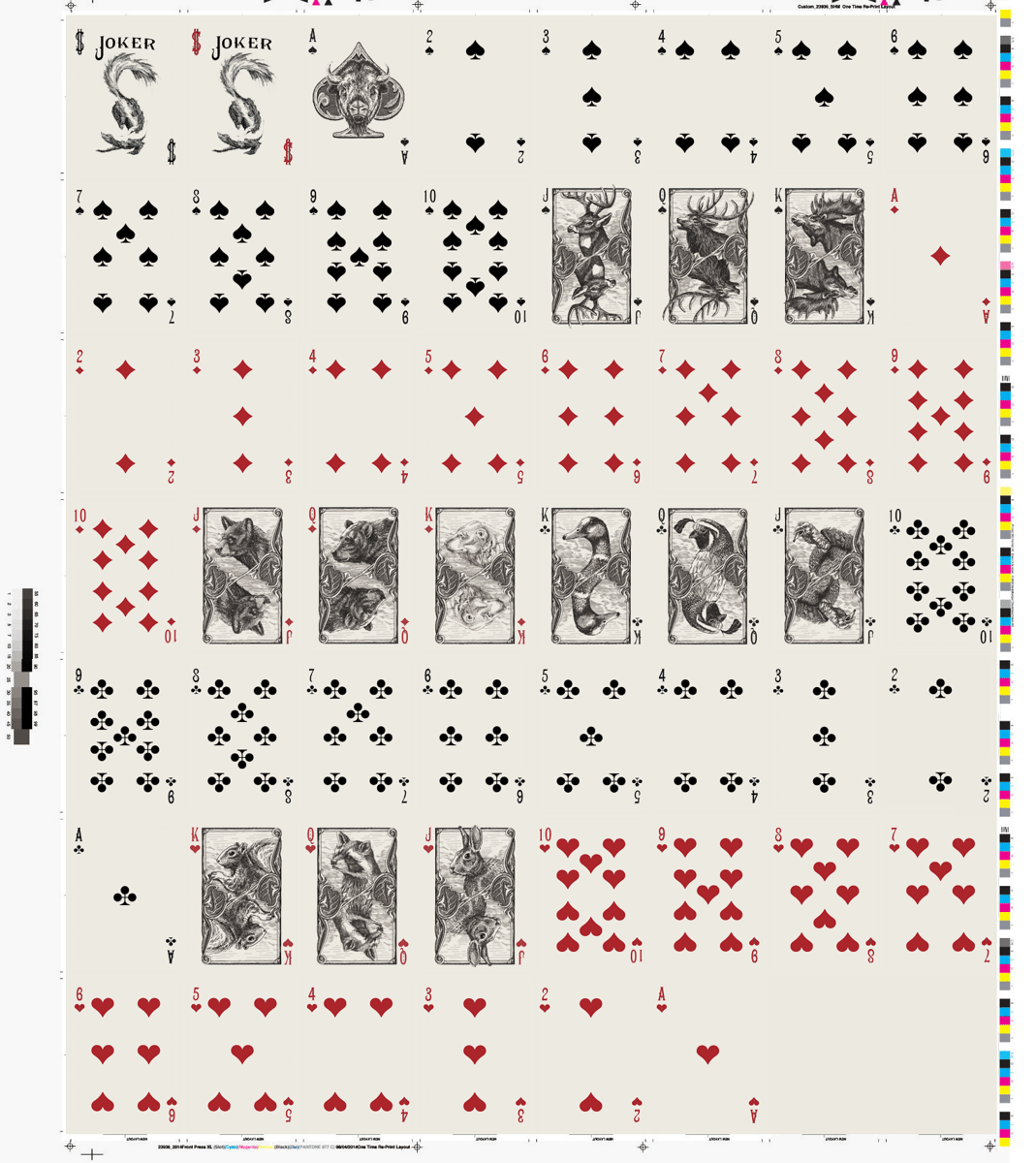 Uncut Sheets / Frontier Cards