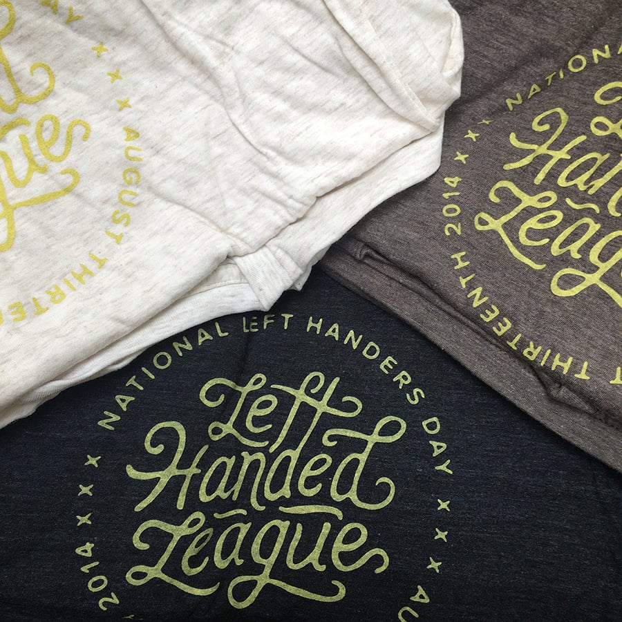 Left-Handed League Tee | Isssue, a Kneadle venture