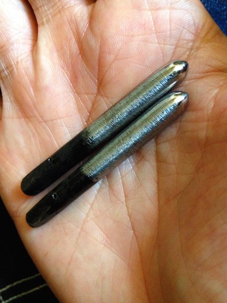 Custom-Finished Tube-Rivet Stake Set | Keith Lo Bue's Stuffsmith Emporium.