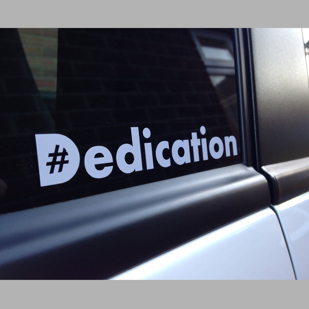 2x Dedication Logo Stickers / DedicationBlog